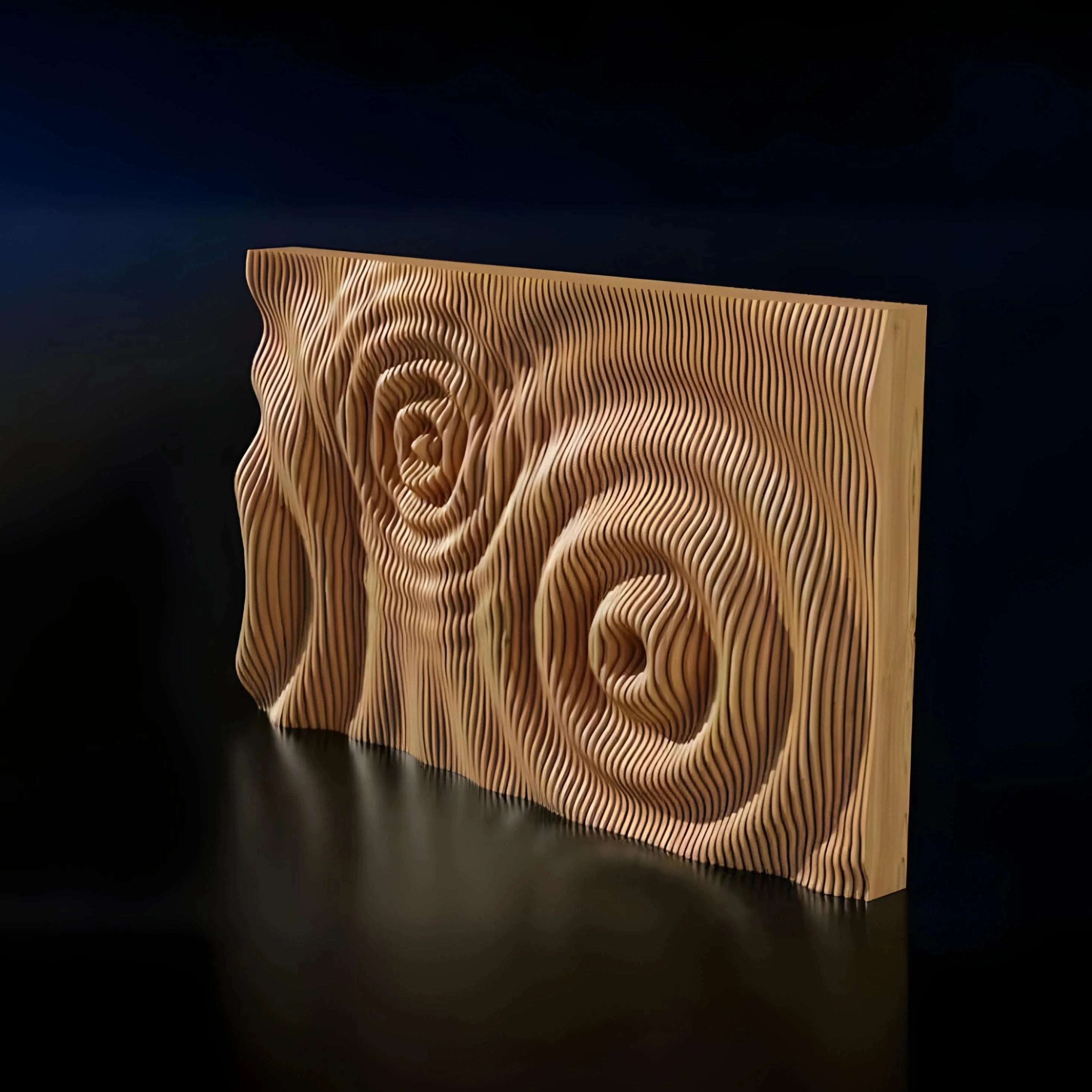 Sound Of Resonance Parametric Wall Art – Kalatri